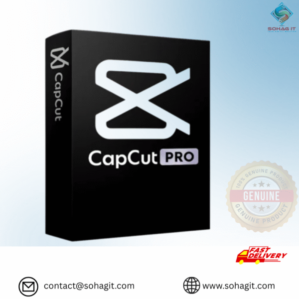 Buy CapCut Pro – Premium Video Editor Subscription | Sohagit Bangladesh